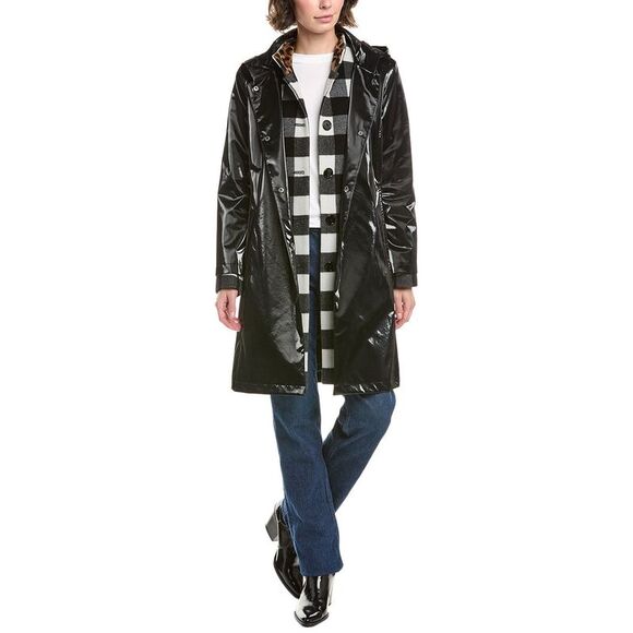 Jane Post | Jackets & Coats | Jane Post Womens 3in Woolblend Trench ...
